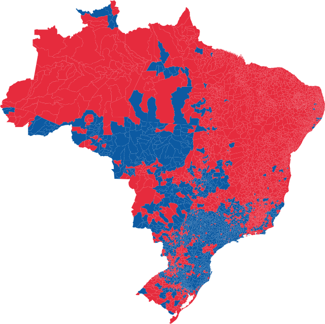 Brazil. Presidential Election 2014 - Electoral Geography 2.0